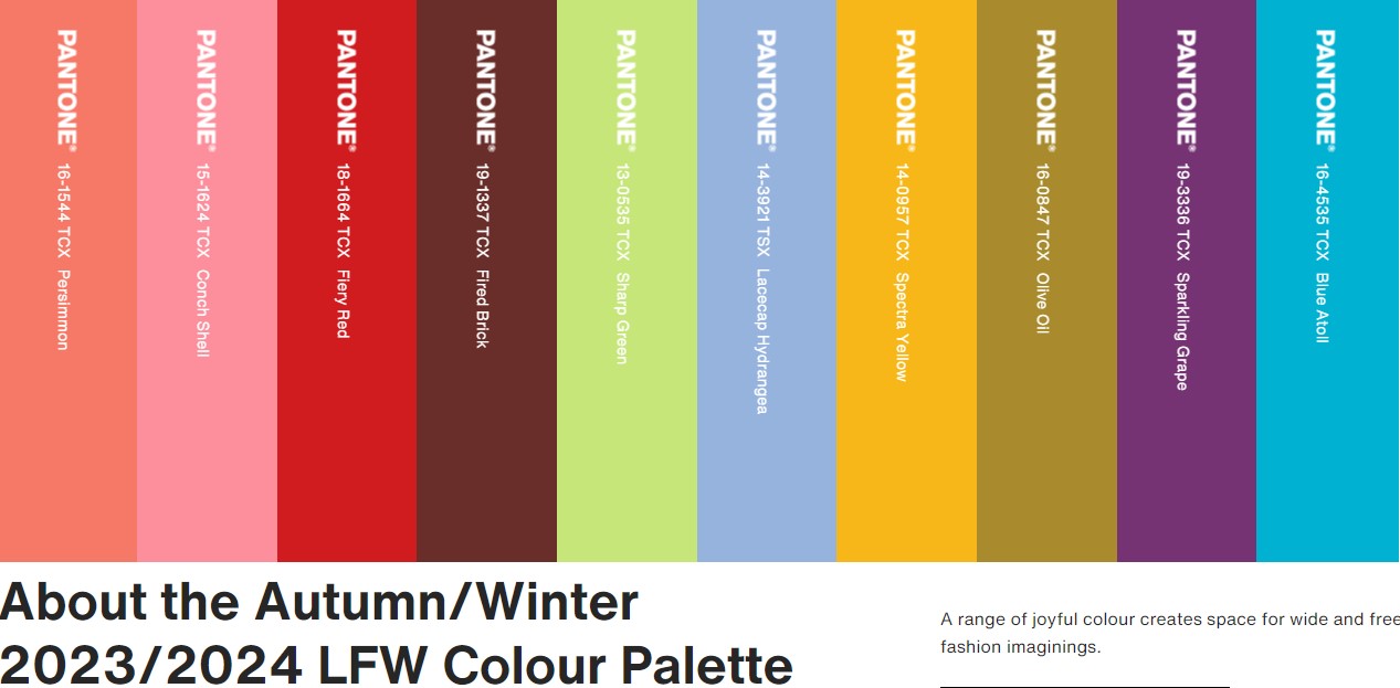 Fall/Winter Color Trend Report 2023 | Talking Trends
